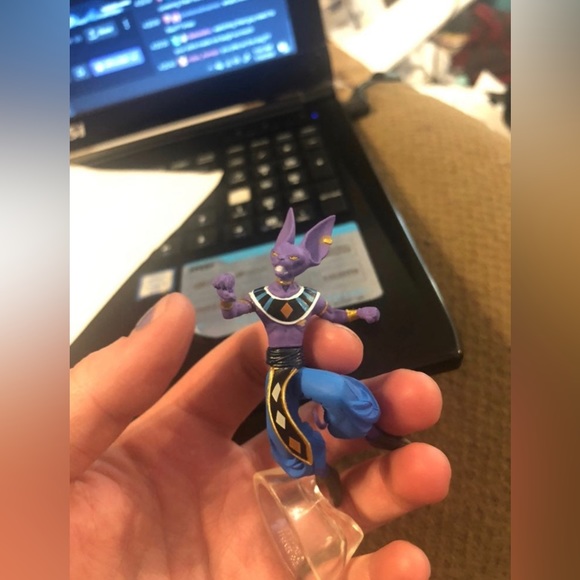 Accents | Dragon Ball Beerus Figure With Stand | Poshmark